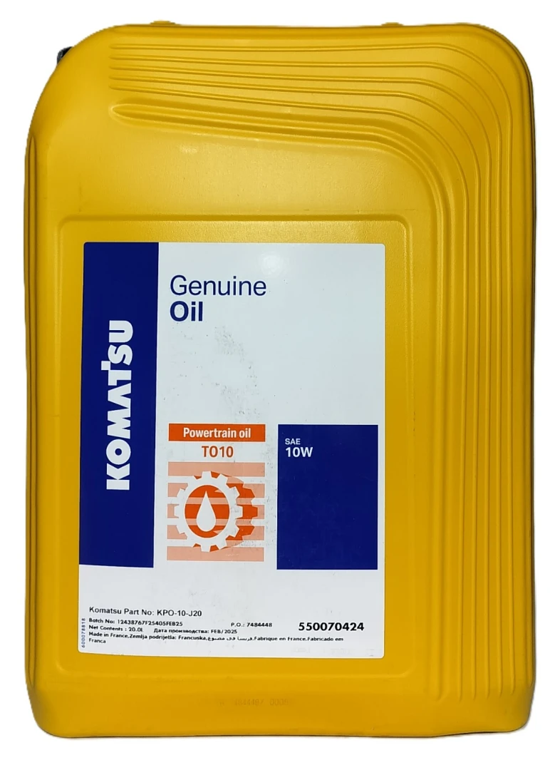 KOMATSU POWERTRAIN TO 10 - 20l