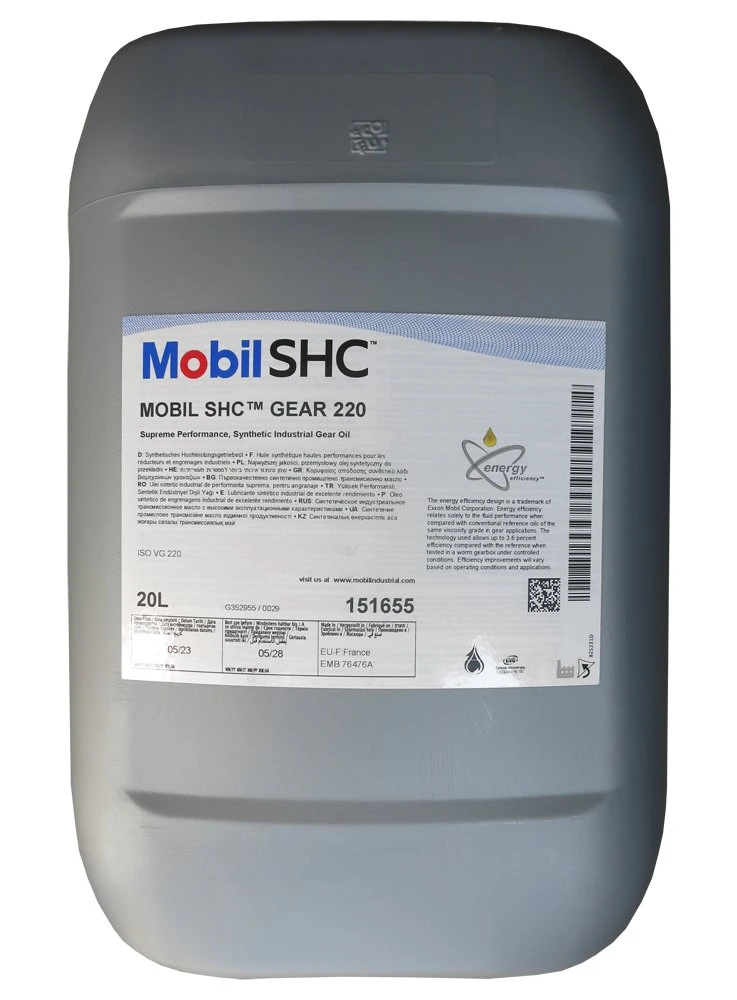 MOBIL SHC GEAR 220 - 20l