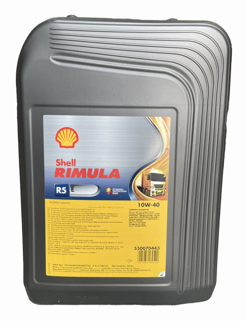 SHELL RIMULA R5 E 10W-40 - 20l