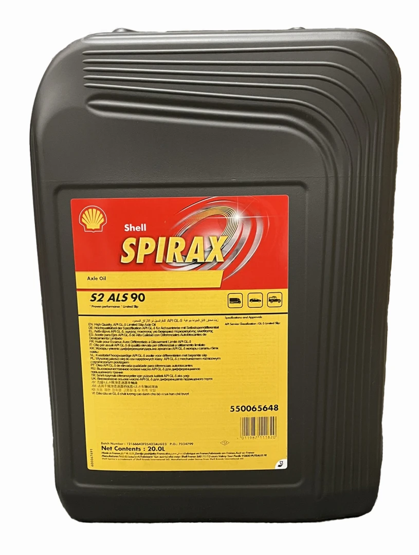 SHELL SPIRAX S2 ALS 90 - 20l