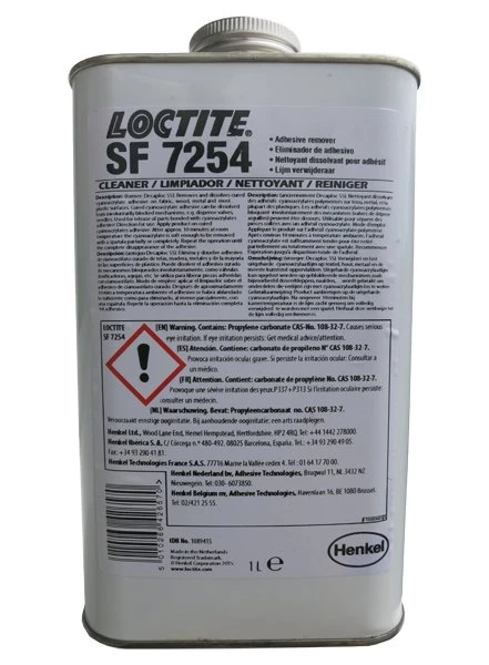 LOCTITE SF 7254 1l - čistič a odstraňovač lepidiel