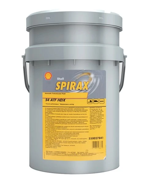 SHELL SPIRAX S4 ATF HDX - 20l